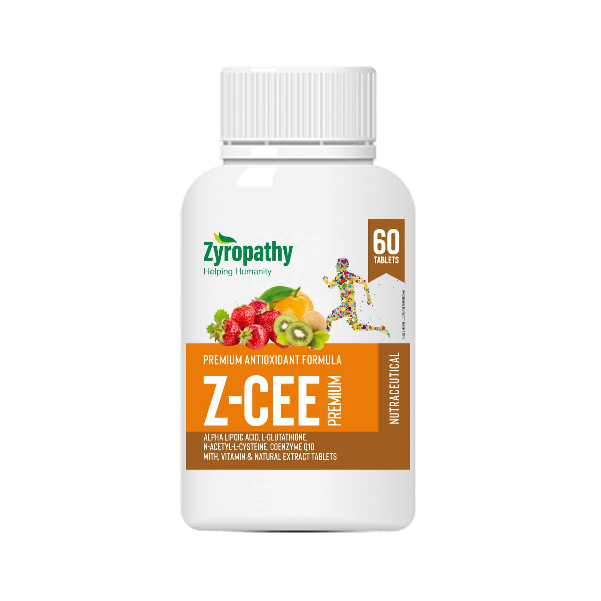 Z-CEE PREMIUM (PACK OF 60 TABLETS) - Zyropathy